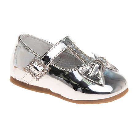 Click here for Josmo Round Closed Toe Slip-On Shoe  2  Silver prices