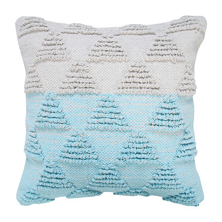 Click here for Lr Home Neela Bordered Square Throw Pillow  One Si... prices