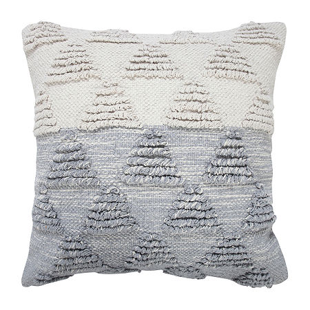 Click here for Lr Home Neela Bordered Square Throw Pillow  One Si... prices