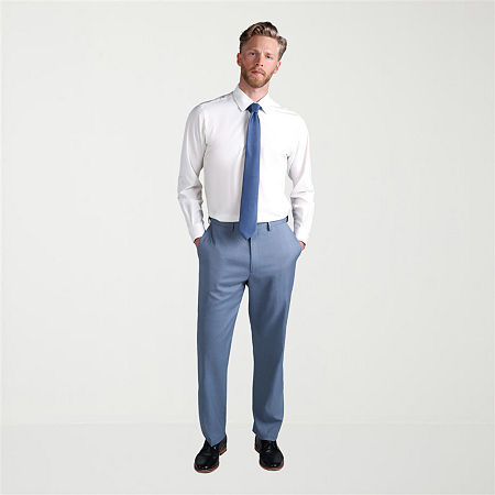 Click here for Haggar Premium Comfort Tonal Plaid Mens Classic Fi... prices