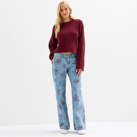 Click here for Arizona Womens Juniors Low Rise Baggy Fit Jean  4... prices