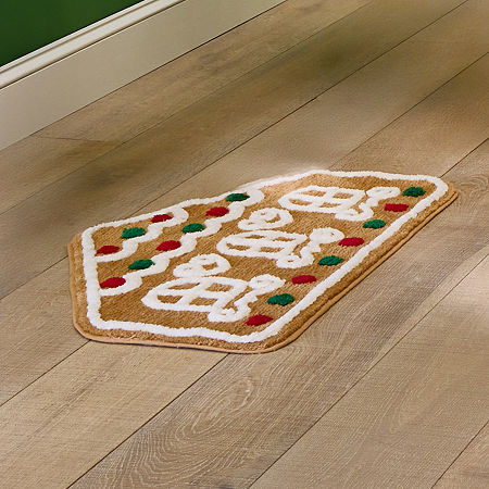 Click here for Avanti Gingerbread Bath Rug  One Size  Brown prices