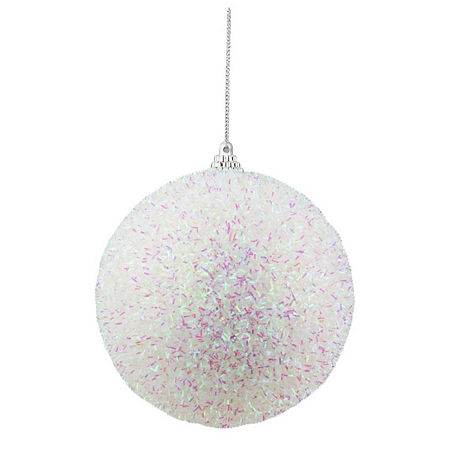 Click here for White and Purple Bristled Iridescent Christmas Bal... prices