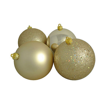 Click here for 4ct Champagne Gold Shatterproof 4-Finish Christmas... prices