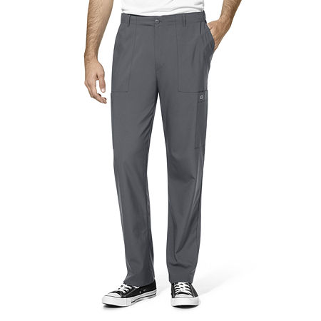 Click here for Wink Mens W123 Flat Front Cargo Scrub Pant - Pewte... prices