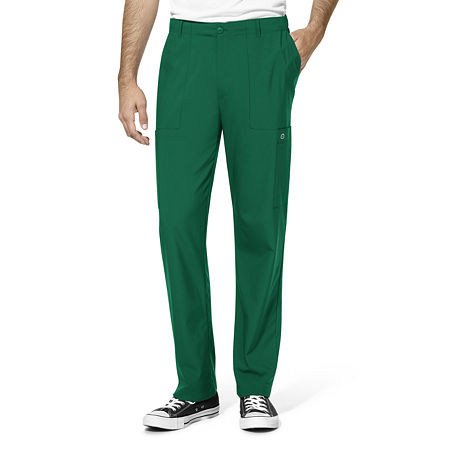 Click here for Wink Mens W123 Flat Front Cargo Scrub Pant - Hunte... prices