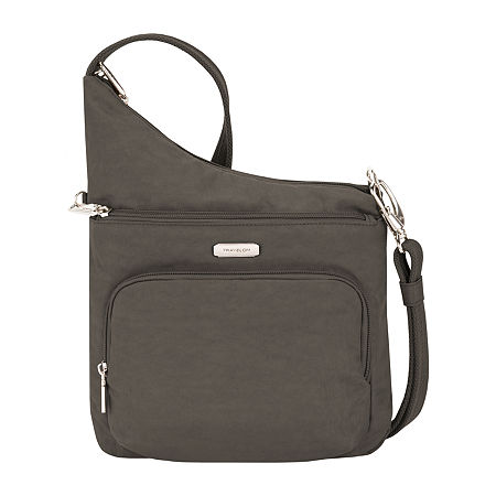 Travelon Anti-Theft Essentials North-South Crossbody - Charcoal