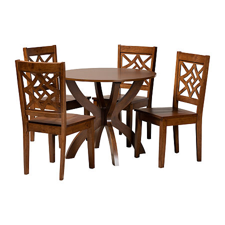 Click here for Ani Dining Room Collection 5-pc. Round Dining Set... prices