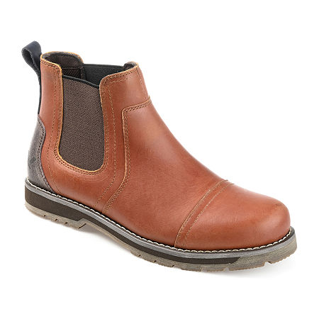 Click here for Territory Mens Jc Holloway Flat Heel Chelsea Boots... prices