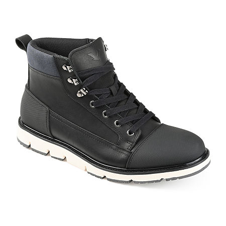 Click here for Territory Mens Titantwo Flat Heel Lace-Up Boots  9... prices