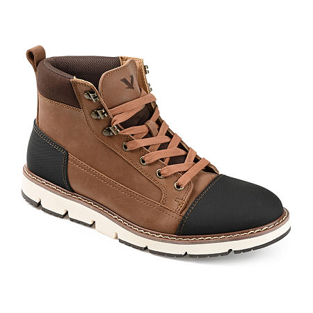 Territory Mens Titan 2.0 Cap Toe Ankle Boots - Brown