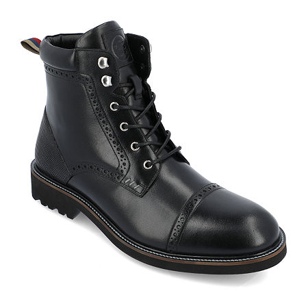 Click here for Thomas And Vine Mens Tyrus Flat Heel Lace Up Boots... prices