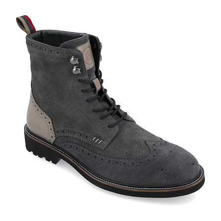Click here for Thomas And Vine Mens Welch Flat Heel Lace Up Boots... prices