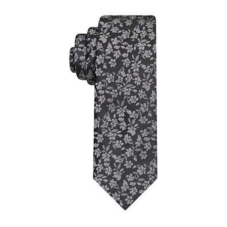 Click here for Van Heusen Extra Long Floral Tie  One Size  Black prices