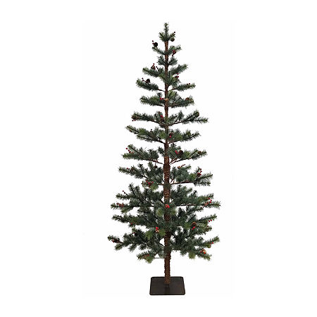 Click here for Kurt Adler Pinecones And Berries 5 Foot Pine Chris... prices