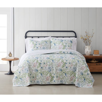 Cottage Classics Field Floral Quilt Set, Color: Multi - JCPenney