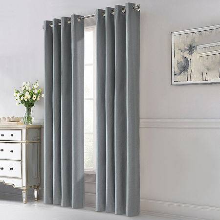 Thermalogic Thermaplus(tm) Edison Grommet Curtain Panel