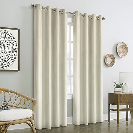 Thermaplus(tm) Vigo Grommet Curtain Panel