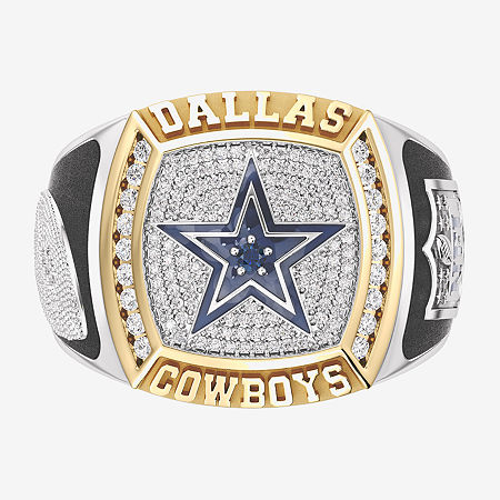 Click here for True Fans Fine Jewelry Dallas Cowboys Mens 1/2 CT.... prices