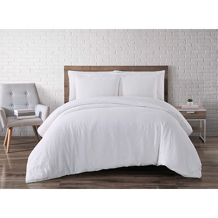 Click here for Brooklyn Loom Linen 3-pc. Duvet Cover Set  One Siz... prices