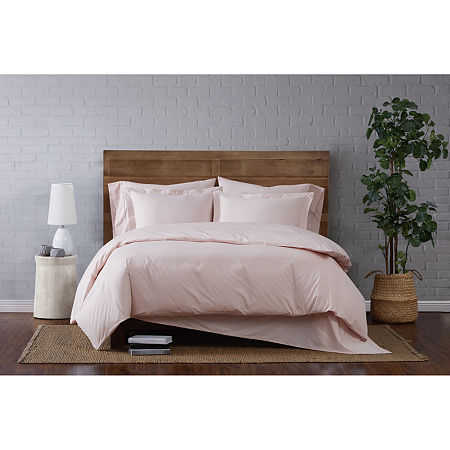 Click here for Cannon 200 Thread Count Solid Percale Duvet Set prices
