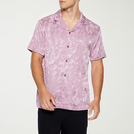 Click here for Forever 21 Mens Short Sleeve Paisley Button-Down S... prices