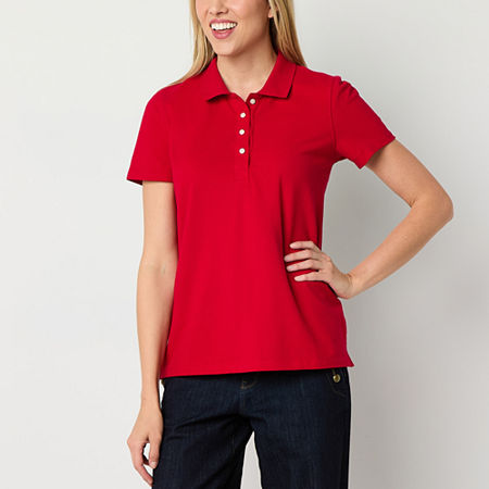 Click here for St. Johns Bay Womens Adaptive Short Sleeve Easy-on... prices