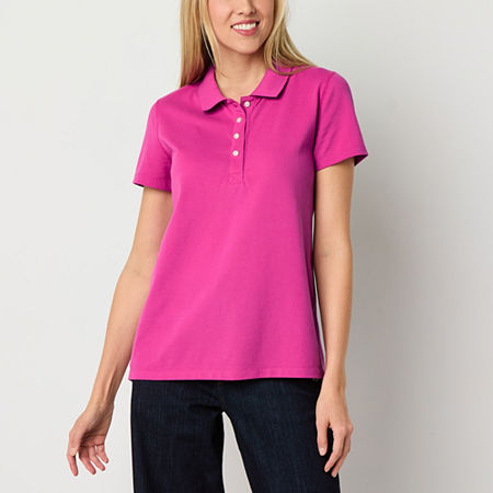 Click here for St. Johns Bay Womens Adaptive Short Sleeve Easy-on... prices