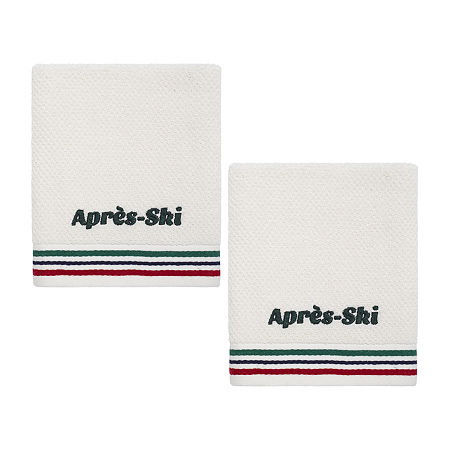 Click here for IZOD Apres 2-pc. Hand Towel  One Size  White prices