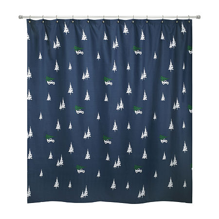 Izod Pine Trail Shower Curtain  72 x 72 - Pine Trail