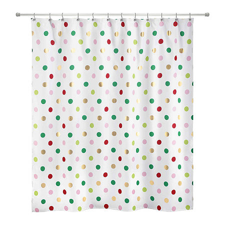 Click here for Nicole Miller Merry Dot Shower Curtain 72 x 72 - W... prices