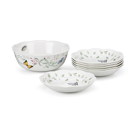 Click here for Lenox Butterfly Meadow 7-Piece Pasta/Salad Set prices