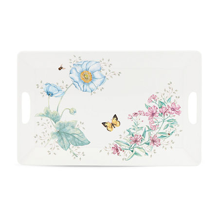 Click here for Lenox Butterfly Meadow Melamine Serving Tray  One... prices