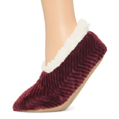 Mixit Chevron Cozy Womens 1 Pair Slipper Socks - JCPenney