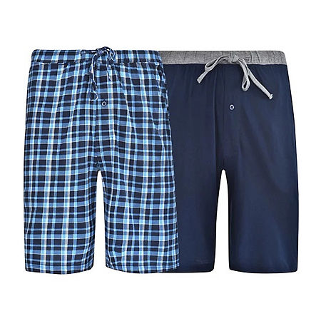 Click here for Hanes 2-pk. Jersey Pajama Shorts-Big & Tall  5x-la... prices
