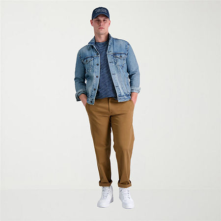 Click here for Haggar Life Khaki Comfort Chino Mens Comfort Waist... prices