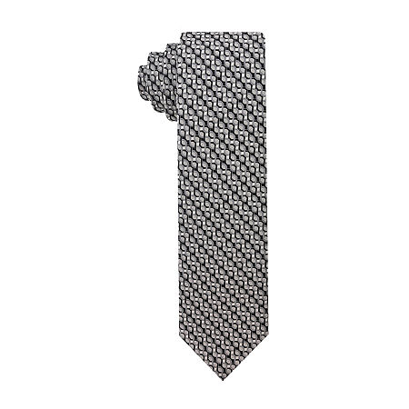 Click here for Van Heusen Geometric Tie  One Size  Black prices
