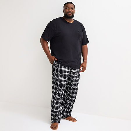Click here for St. Johns Bay Mens Flannel Big and Tall Pajama Pan... prices