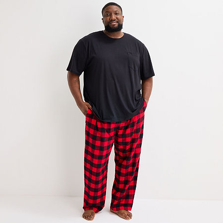 Click here for St. Johns Bay Mens Flannel Big and Tall Pajama Pan... prices