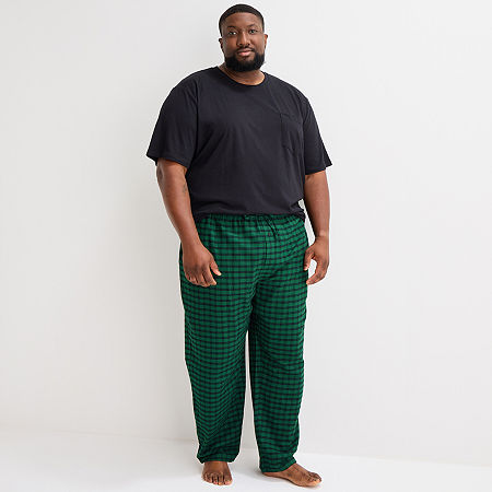 Click here for St. Johns Bay Mens Flannel Big and Tall Pajama Pan... prices