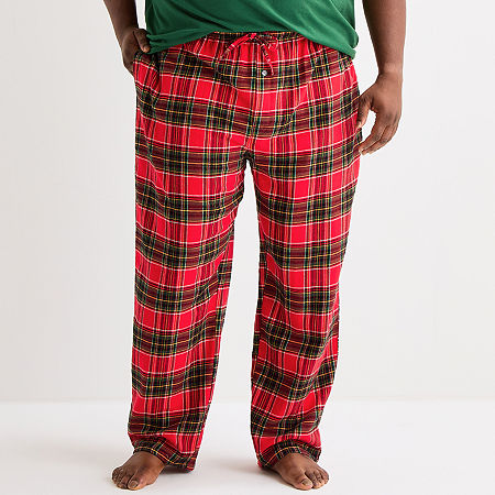 Click here for St. Johns Bay Mens Flannel Big and Tall Pajama Pan... prices