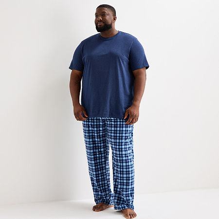 Click here for St. Johns Bay Mens Microfleece Big and Tall Pajama... prices