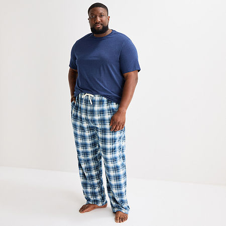 Click here for St. Johns Bay Mens Microfleece Big and Tall Pajama... prices