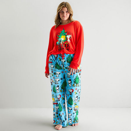 Click here for Womens Peanuts Snoopy Microfleece Crew Neck Long S... prices