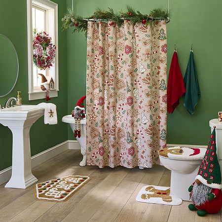 Click here for Avanti Gingerbread Bath Rug  One Size  Brown prices