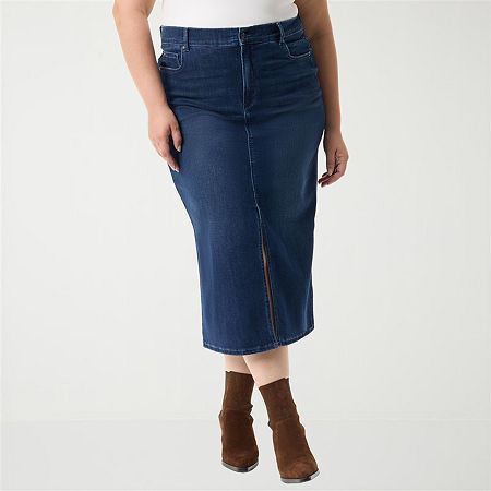 Click here for Gloria Vanderbilt Womens Plus High Rise Long Denim... prices