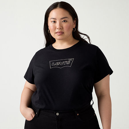 Click here for Levis Womens T-Shirt  3x  Black prices