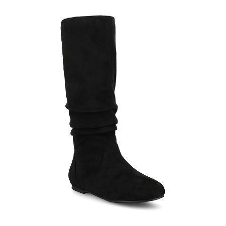 Click here for Journee Collection Womens Jayne-Wdwc Wide Calf Fla... prices