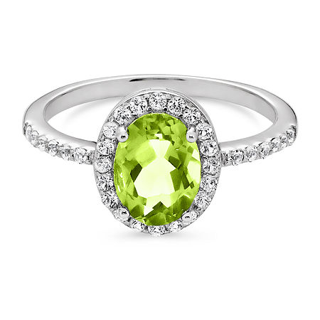 Click here for Womens Genuine Green Peridot Sterling Silver Oval... prices