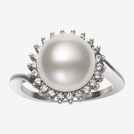 Click here for Womens 9-10MM White Cultured Freshwater Pearl Ster... prices